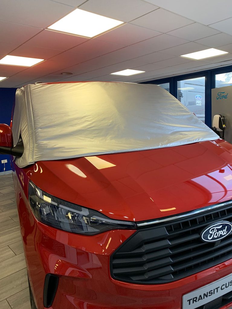 TaylorMade Screen Covers in Huddersfield Silver Windscreen Covers UK